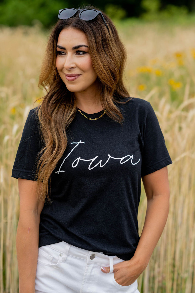 Iowa Graphic Tee - Betsey's Boutique Shop