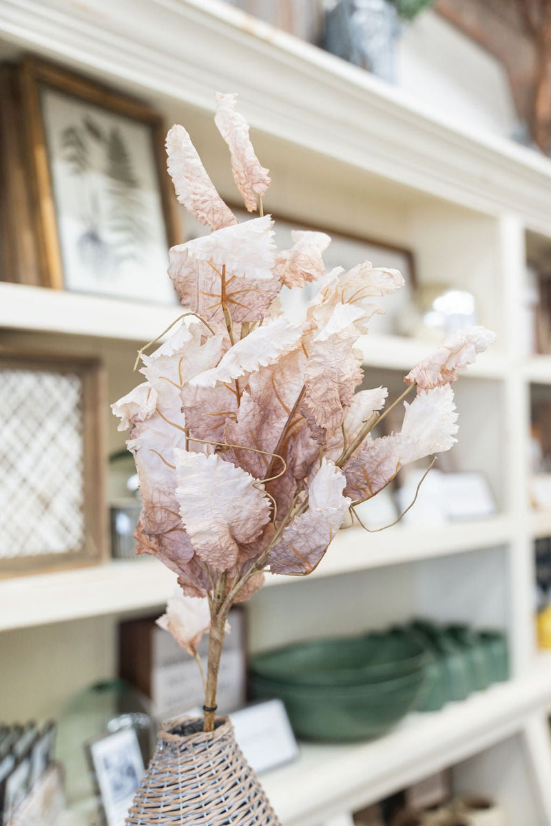 Cream Leaf Pick - Betsey's Boutique Shop